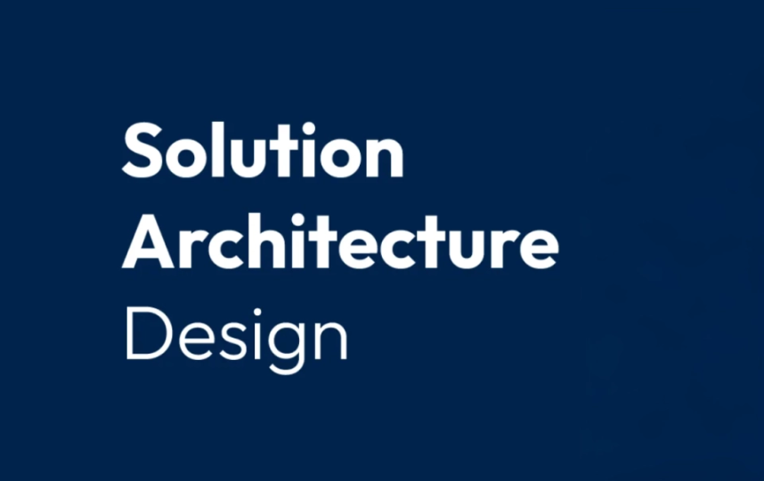 Solution architecture design I Bizzdesign
